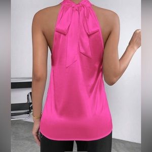 Tops | Luxe One Shoulder Satin Top | Poshmark
